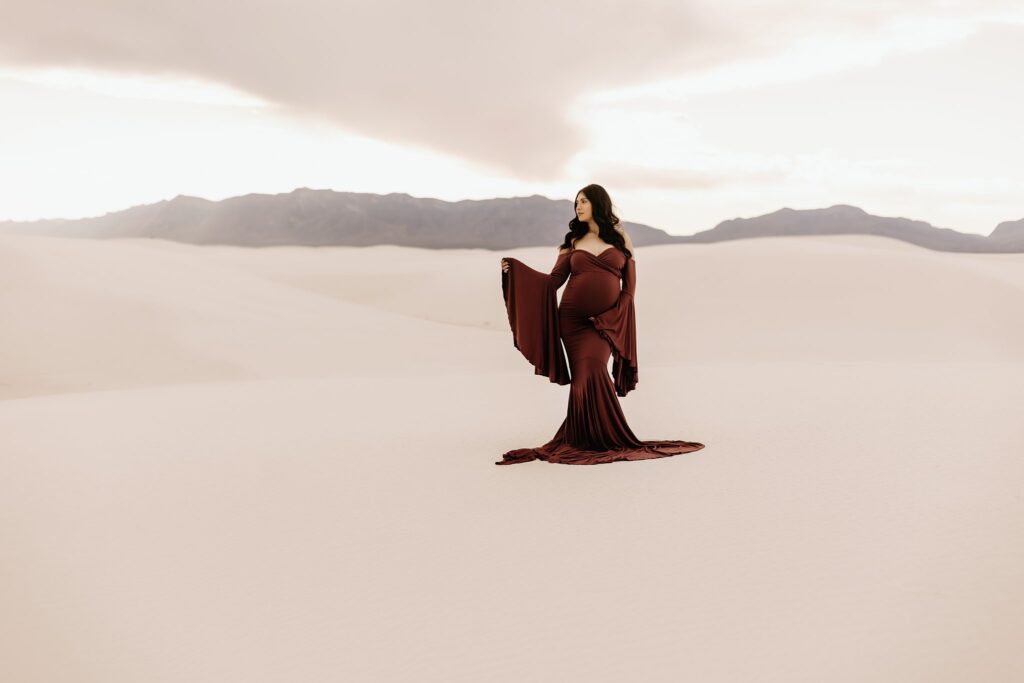 White sands maternity session - Simplicity Photography